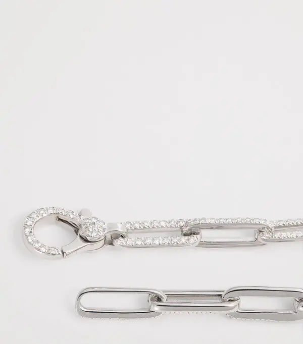 Shay 18k Gold Diamond Pavé Link Bracelet