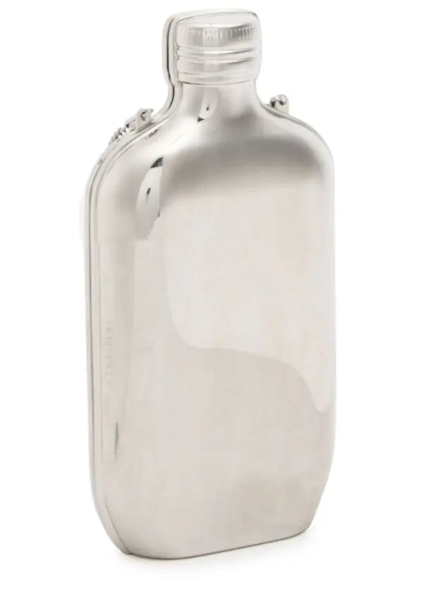 Calvin Klein Metal Bottle Clutch - Silver
