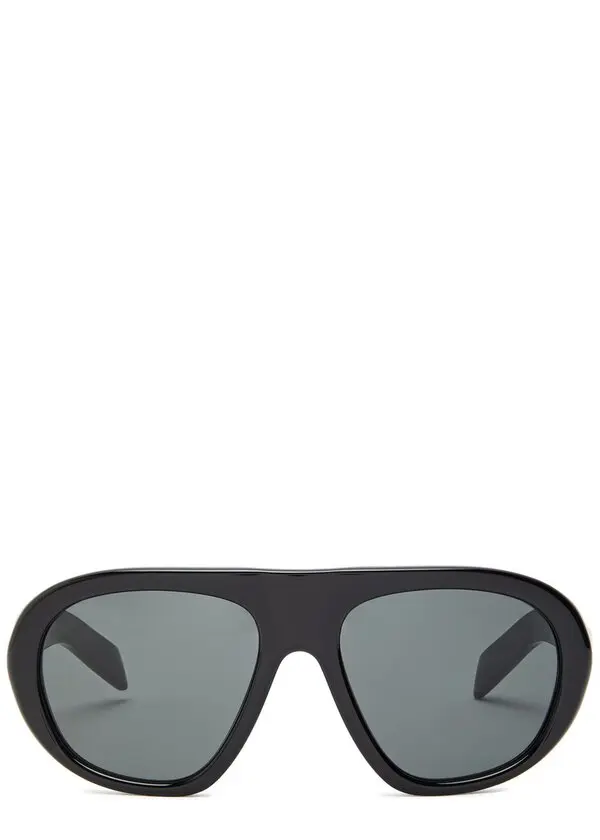 Prada Aviator-style Sunglasses - Black