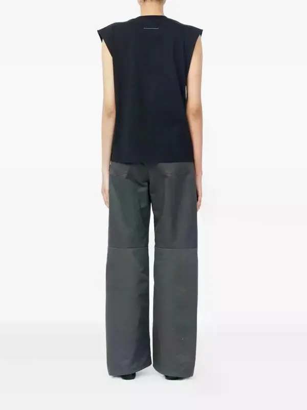 MAISON MARGIELA Sleeveless Crew Neck Vest
