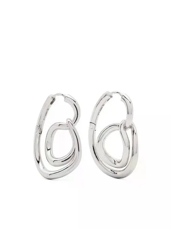 Charlotte Chesnais Lasso Sterling Earrings - Silver