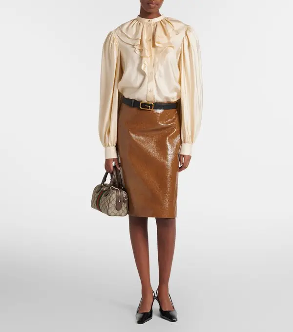 Gucci Ophidia Gg Top Handle Bag