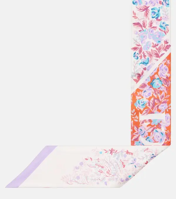 Gucci Printed Silk Twill Scarf