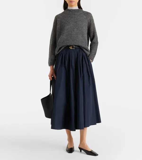 Max Mara Riga Wool-blend Sweater - Grey