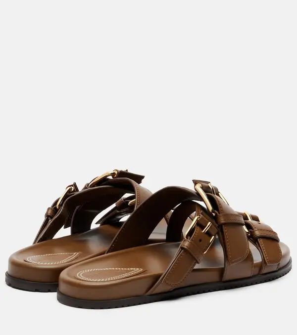 Zimmermann Orla Leather Sandals