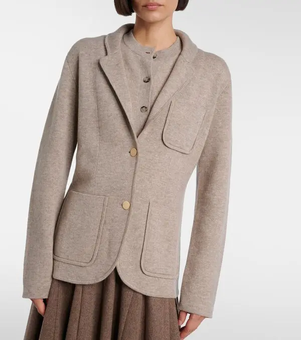 Jardin Des Orangers Wool And Cashmere Blazer