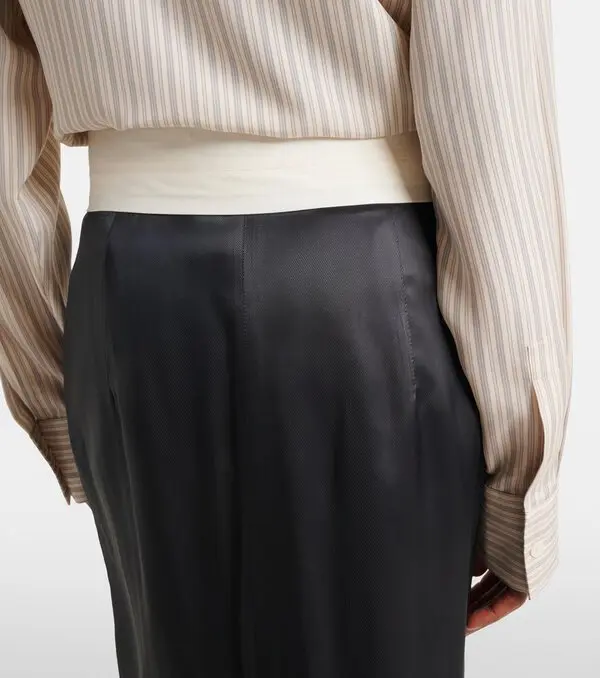 RÓHE Wool Pencil Skirt