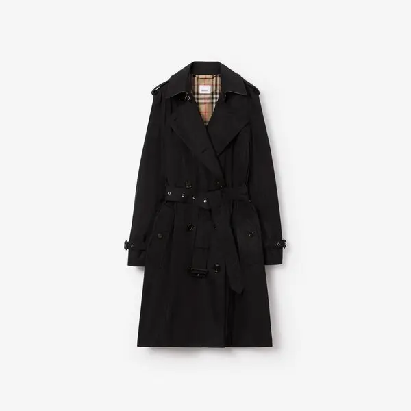 Burberry Kensington Midlength Lightweight Trench Coat