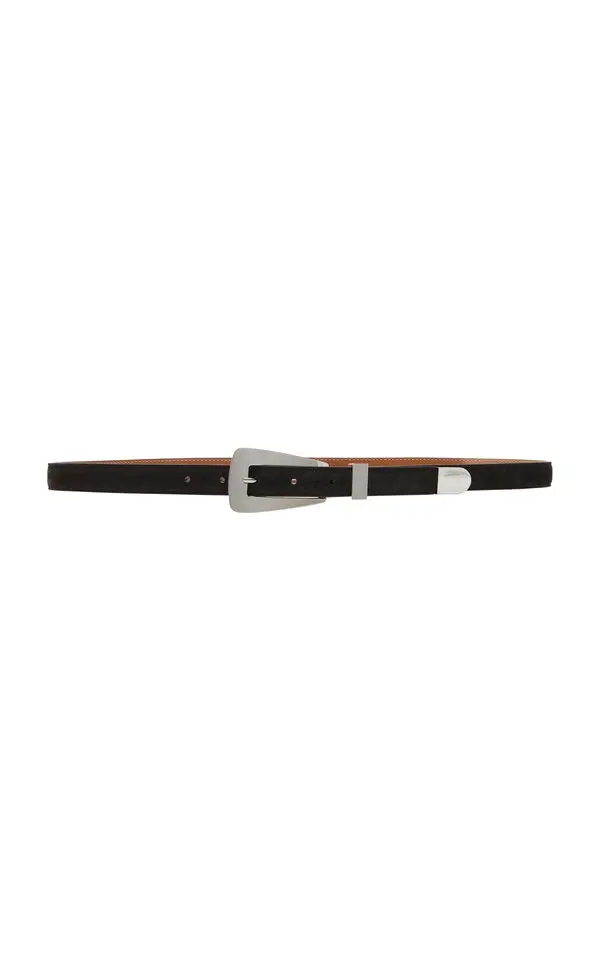 Khaite Lucca Calfskin Belt - Brown
