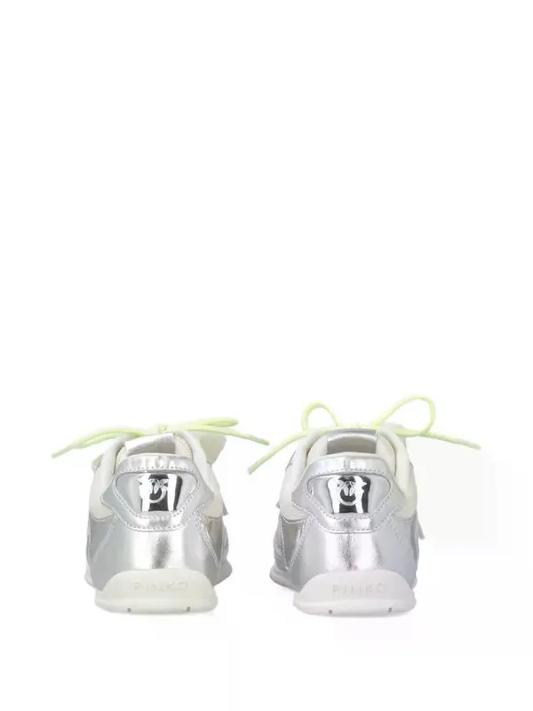 Pinko Yulia 01 Panelled Sneakers - Silver