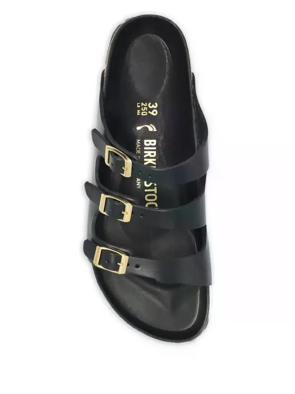 BIRKENSTOCK Florida D-buckle Sandals - Black