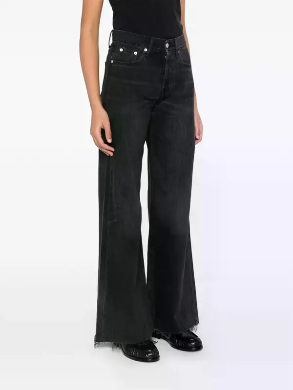 CYCLE Luna Frayed Jeans - Black