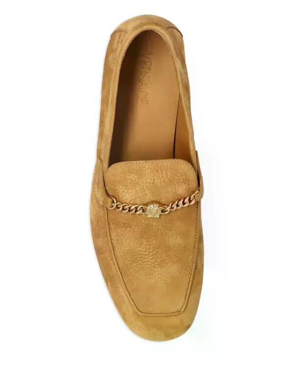 Versace Medusa Nabuck Loafers