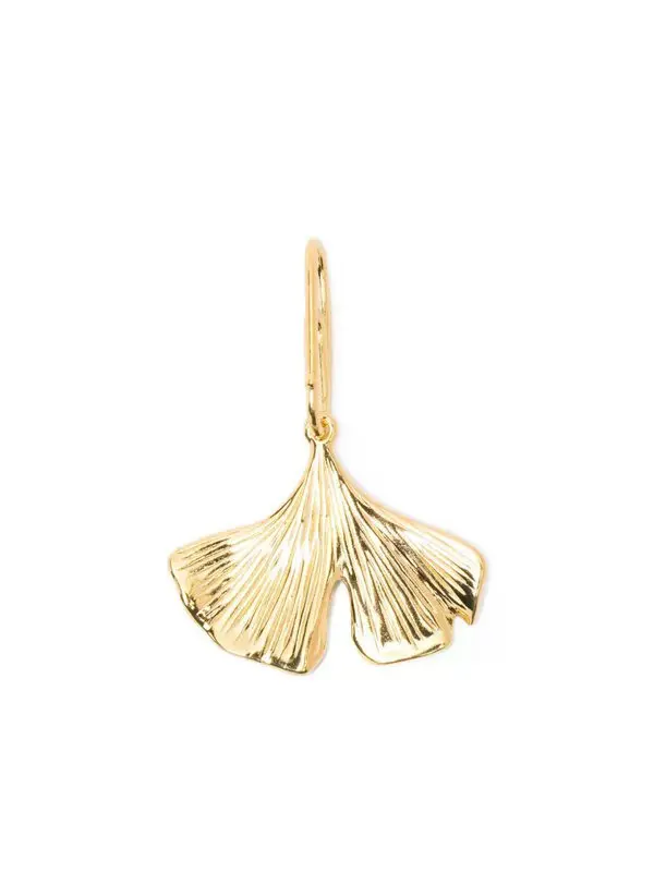 AURÉLIE BIDERMANN Ginkgo Leaf Charm - Gold