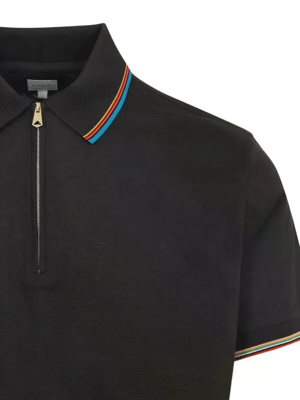 Paul Smith Zip-fastening Polo Shirt
