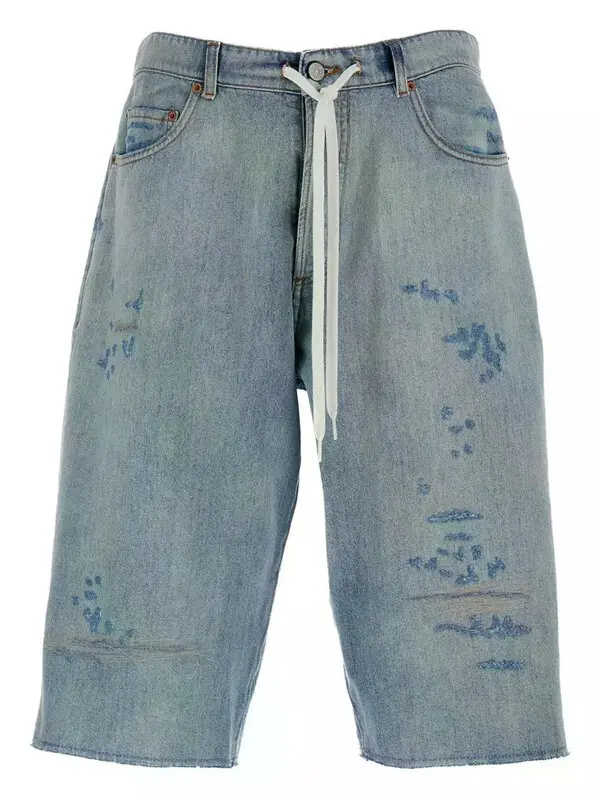 MAISON MARGIELA Logo Patch Bermuda Shorts