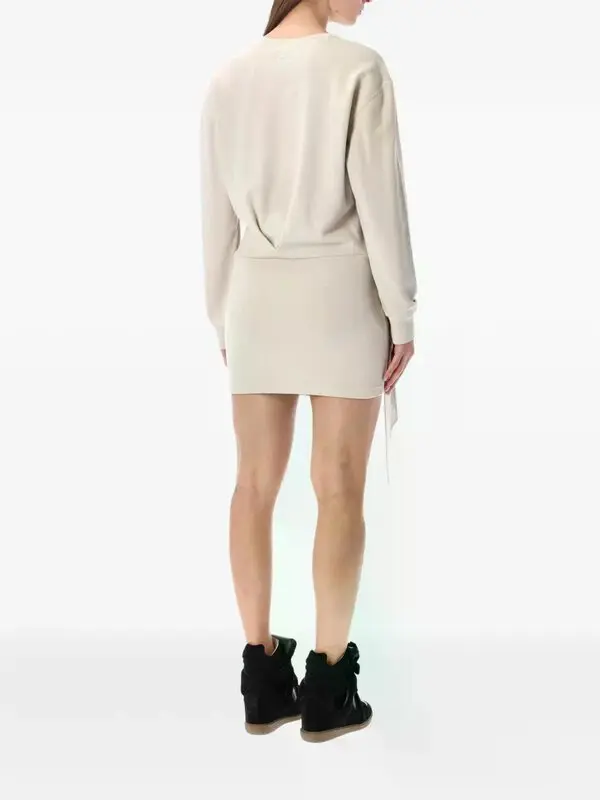 MARANT ETOILE Zae Long-sleeve Mini Dress