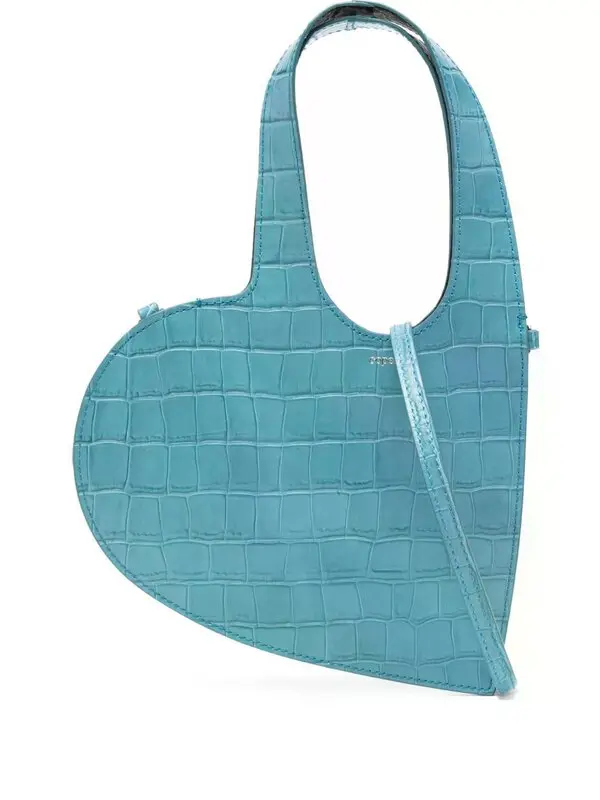 Coperni Mini Heart Tote Bag - Blue