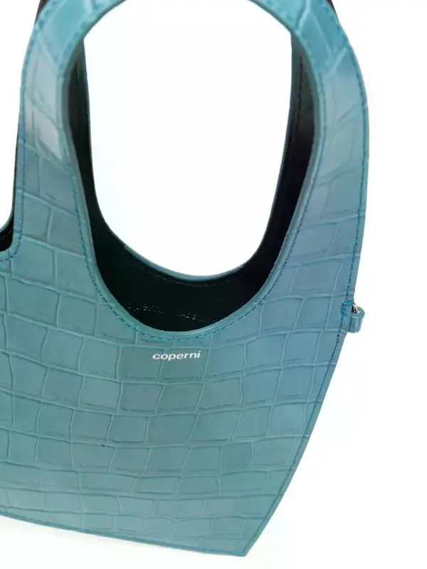Coperni Mini Heart Tote Bag - Blue