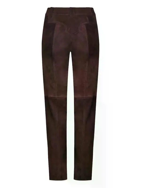 Johanna Ortiz Cartography Leather Trousers