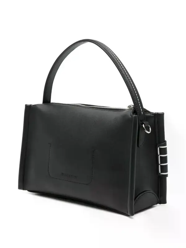JW Anderson Small Leather Tote Bag - Black