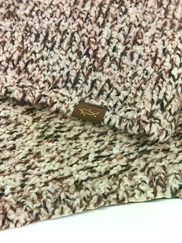 Paul & Shark Mélange-effect Scarf