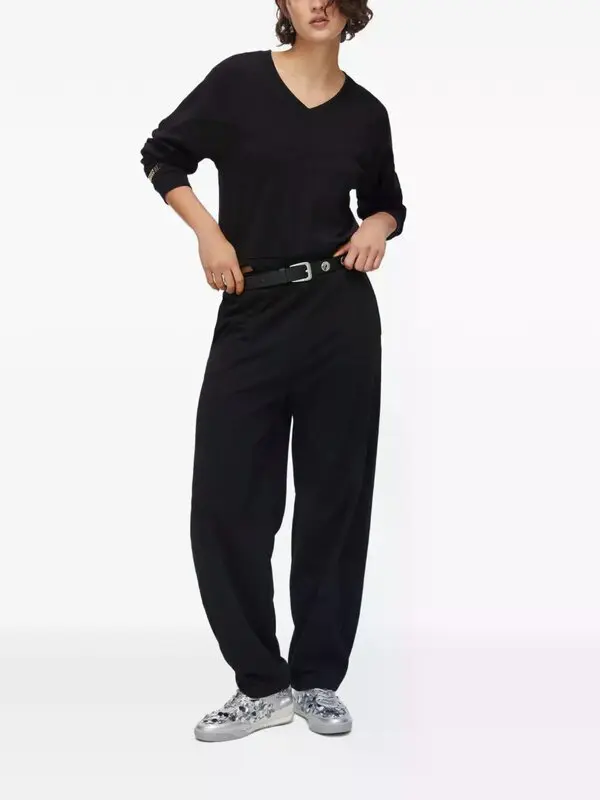 Liu Jo V-neck Sweater With Chain Detail
