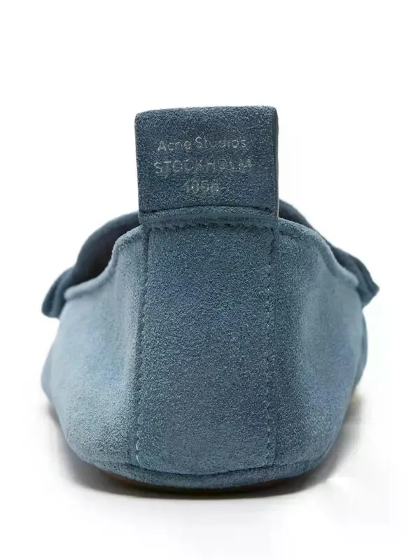 Acne Studios Suede Loafers - Blue