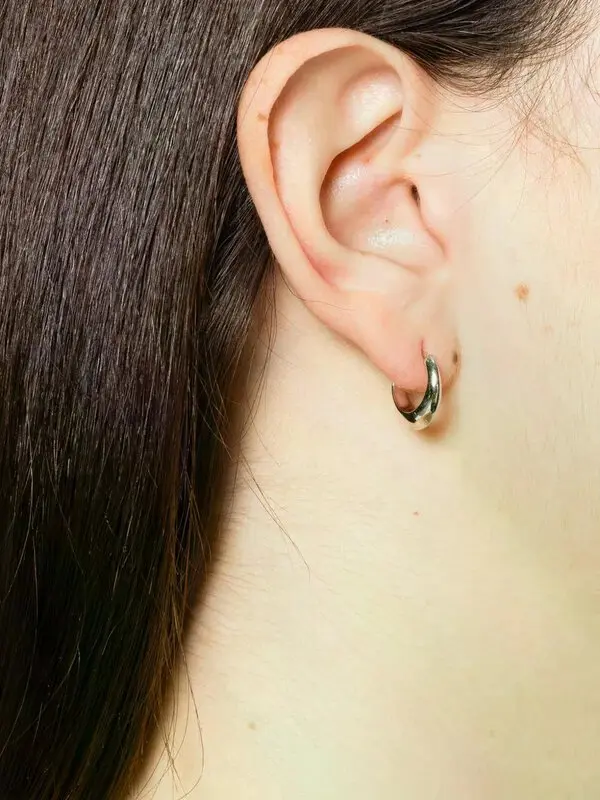 SHAUN LEANE Mini Sabre Hoop Earrings