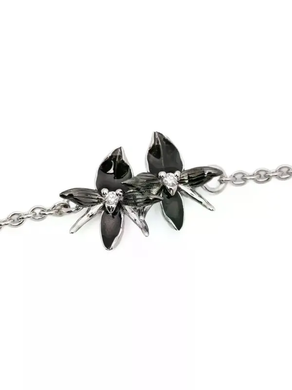 SHAUN LEANE Diamond Flowers Bracelet