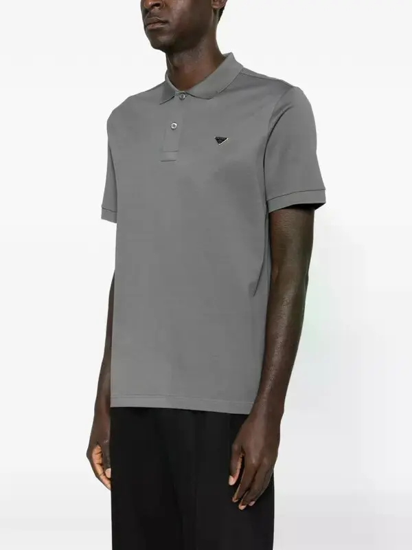 Prada Piqué Polo Shirt