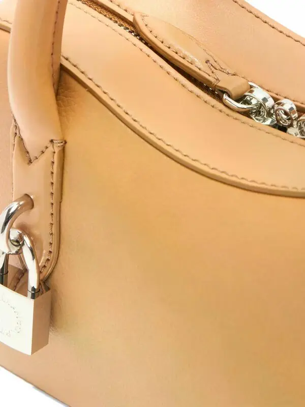 Stella McCartney Ryder Padlock Tote Bag - Neutrals