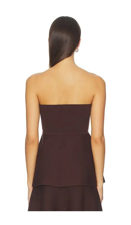 Line & Dot Kingston Knit Peplum Top