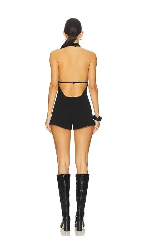 RUNAWAY THE LABEL Halterneck Playsuit
