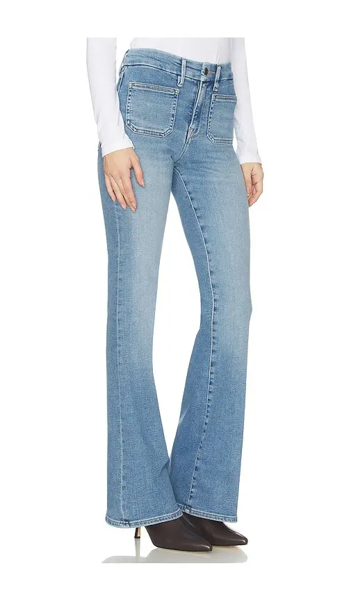 Good American Good Legs Flare Jeans