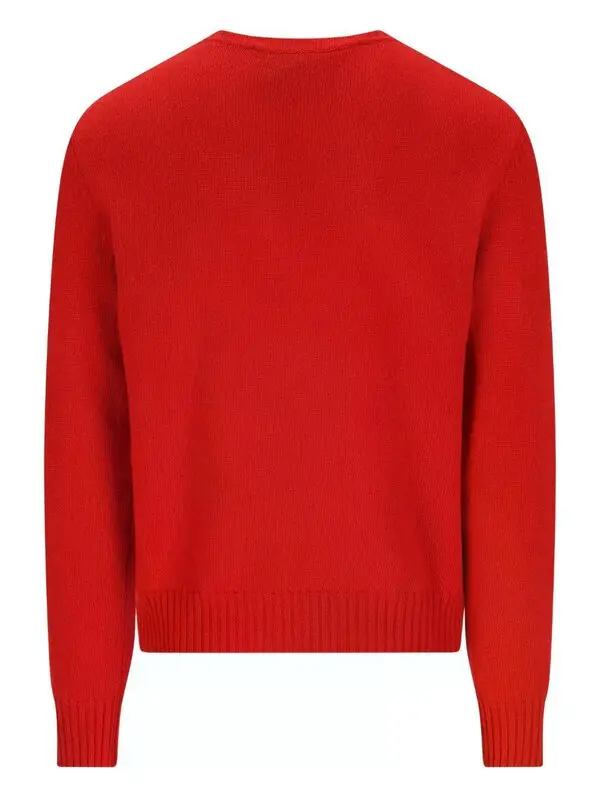 Valentino Garavani Wool Sweater With Chez & Panther Embroidery