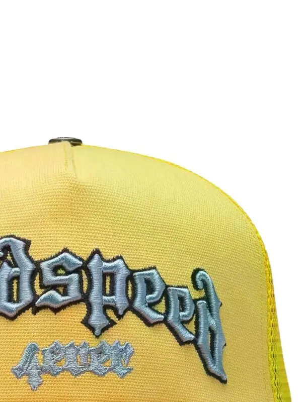 GODSPEED Embroidered Logo Trucker Cap - Yellow