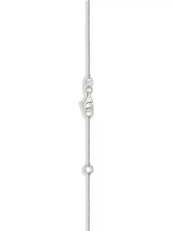 JEWELS AFICIONADO 18k White Gold Diamond Trio Tennis Necklace