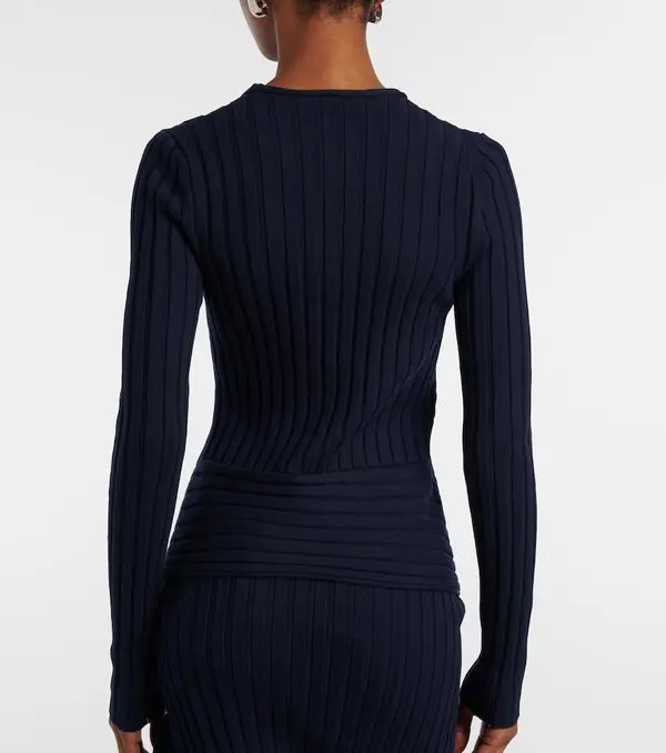 Stella McCartney Ribbed Cotton Sweater