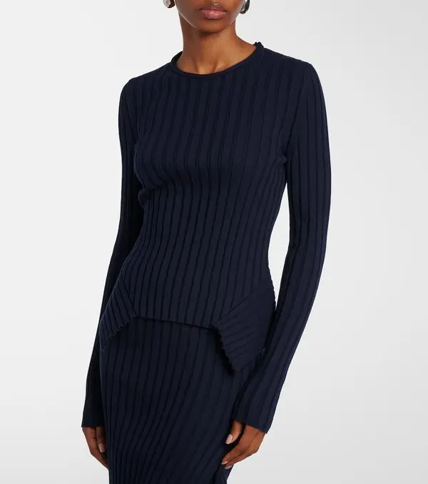 Stella McCartney Ribbed Cotton Sweater