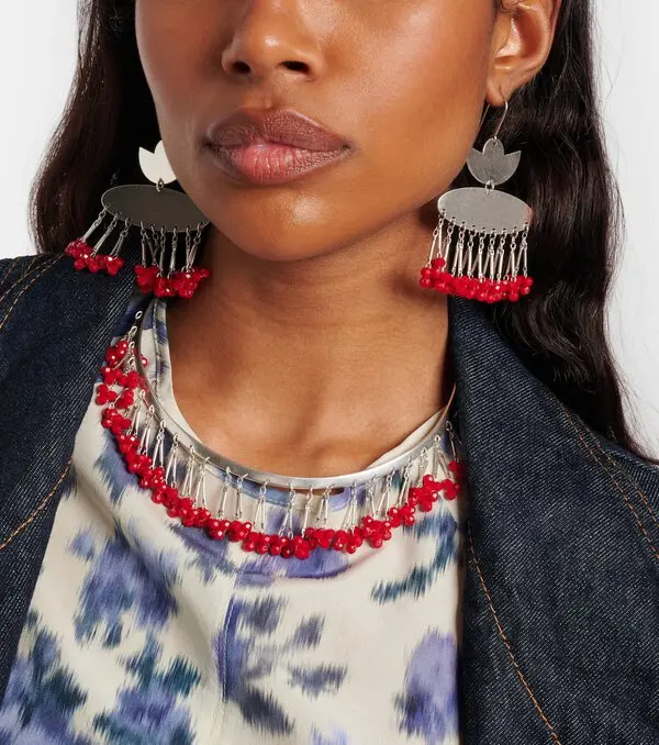 Isabel Marant Étoile Beaded Drop Earrings