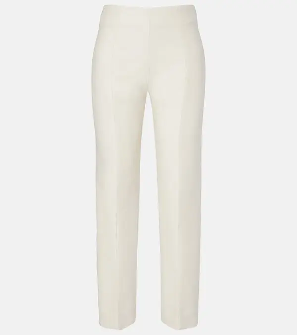 TOTEME Wool And Silk Slim Pants