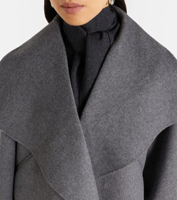 TOTEME Signature Wool Jacket - Grey