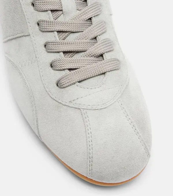 TOD'S Classic Suede Sneakers - Grey