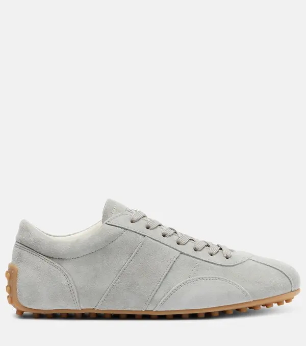 TOD'S Classic Suede Sneakers - Grey