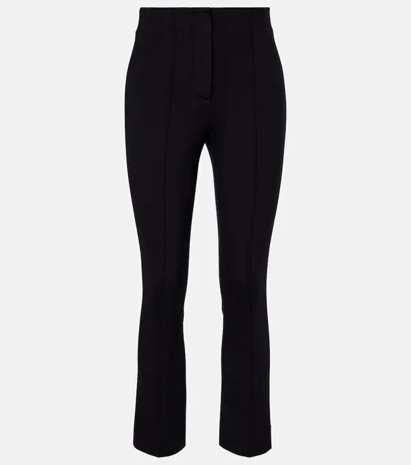 Veronica Beard Cropped Slim Pants - Black