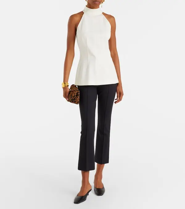 Veronica Beard Cropped Slim Pants