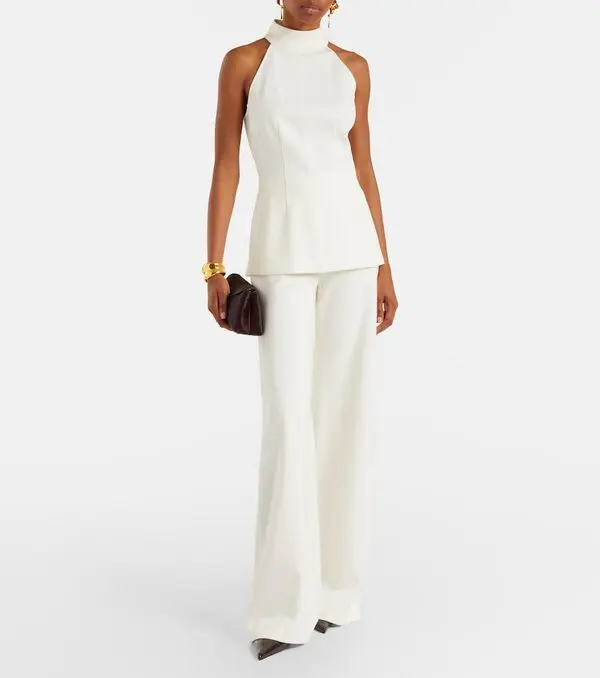 Veronica Beard Johanne Halterneck Top