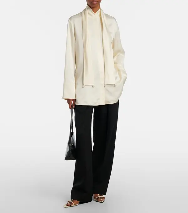 JIL SANDER Leather Sandals - White