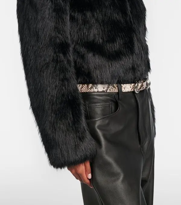 Staud Casimira Cropped Jacket - Black